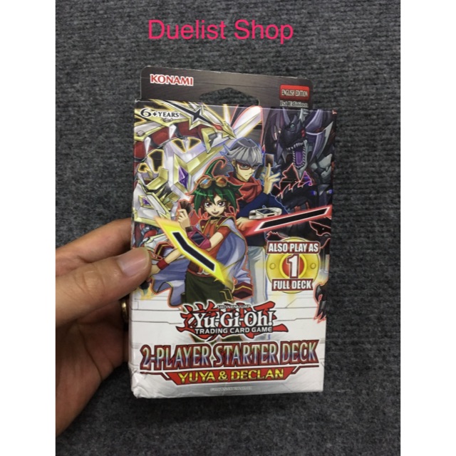 Yugioh Card Box! 2-player Starter Deck (YUYA&DECLAN) special edition | Shopee Malaysia