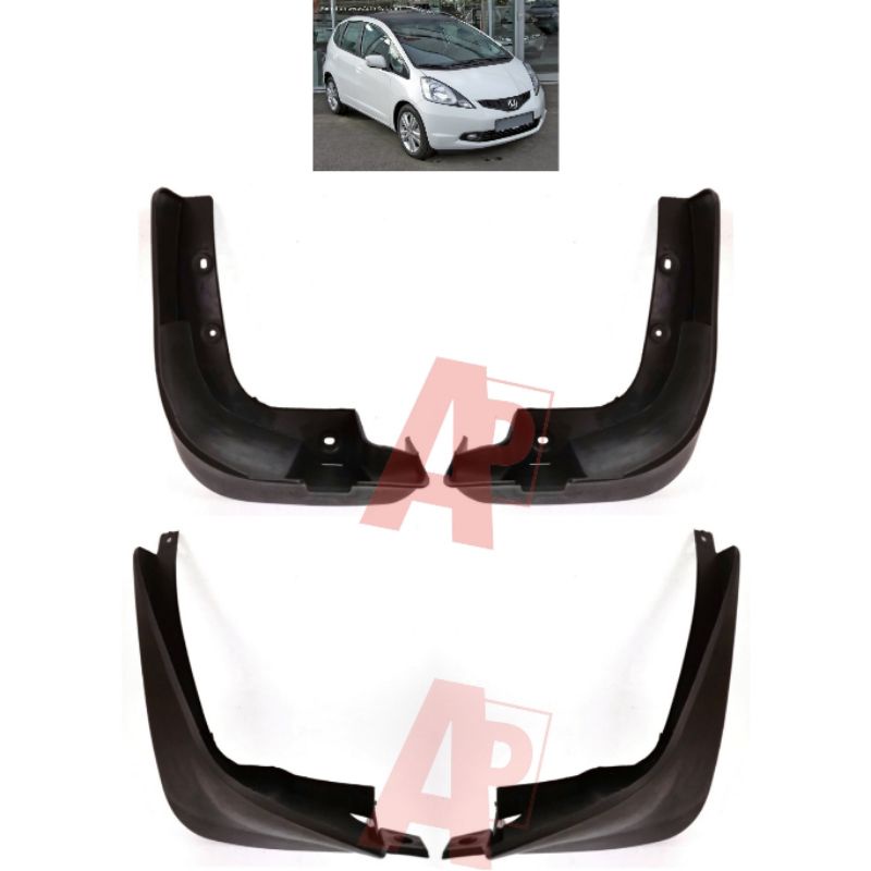 Honda Jazz TFO 2008 Front Rear Mudflap Mud flap Splash Guard New ...