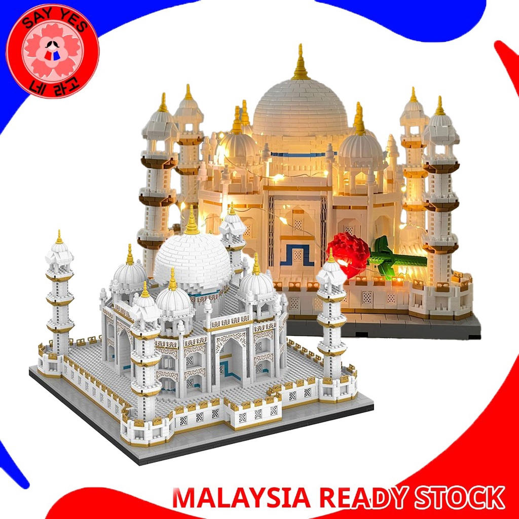 SayYes Building Blocks Taj Mahal Block World Famous Architecture ...