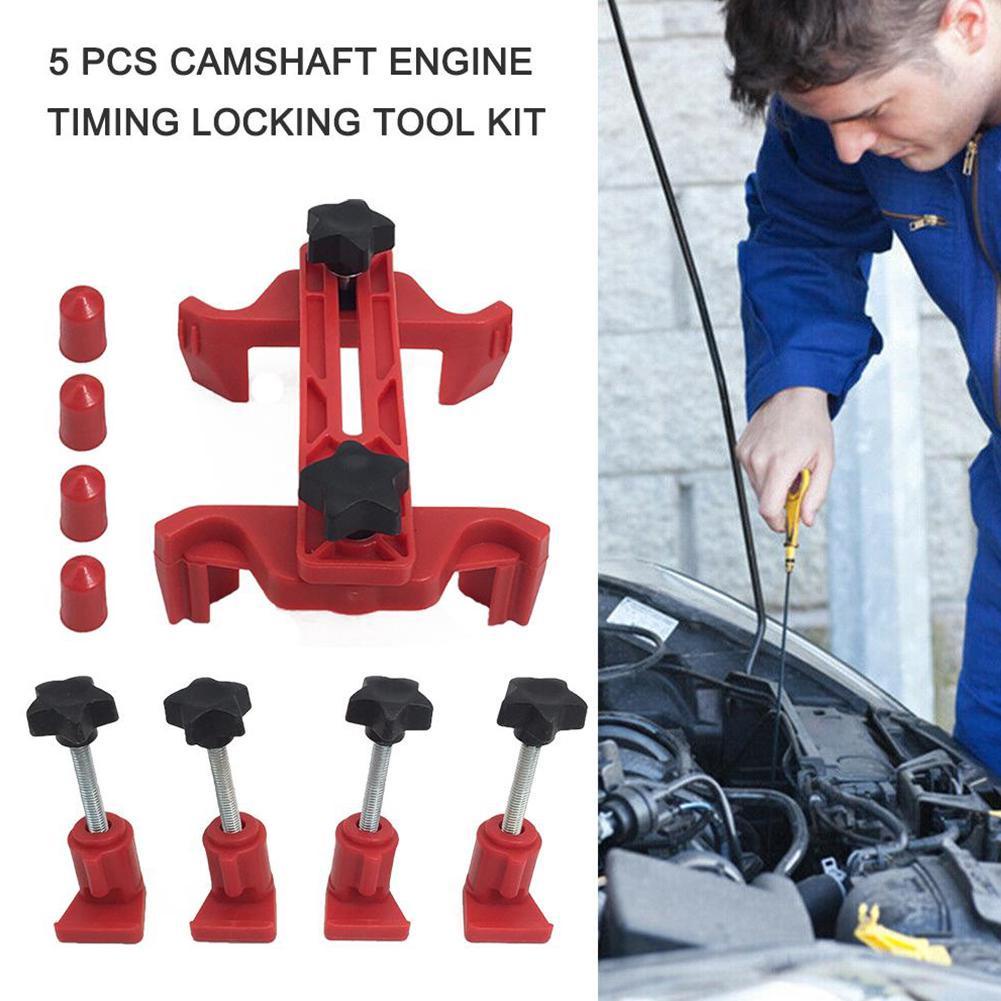 5pc Universal Camshaft Dual Cam Clamp Alignment Timing Gear Locking Cam ...