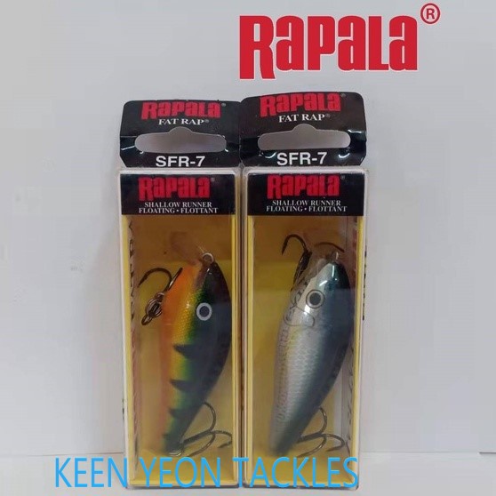 RAPALA FAT RAP SFR-7 FISHING LURE (FLOATING) | Shopee Malaysia