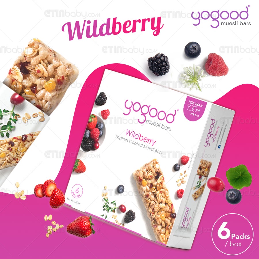 Yogood Muesli Bar HALAL 138g Healthy Breakfast Cereals Yogurt Coated ...