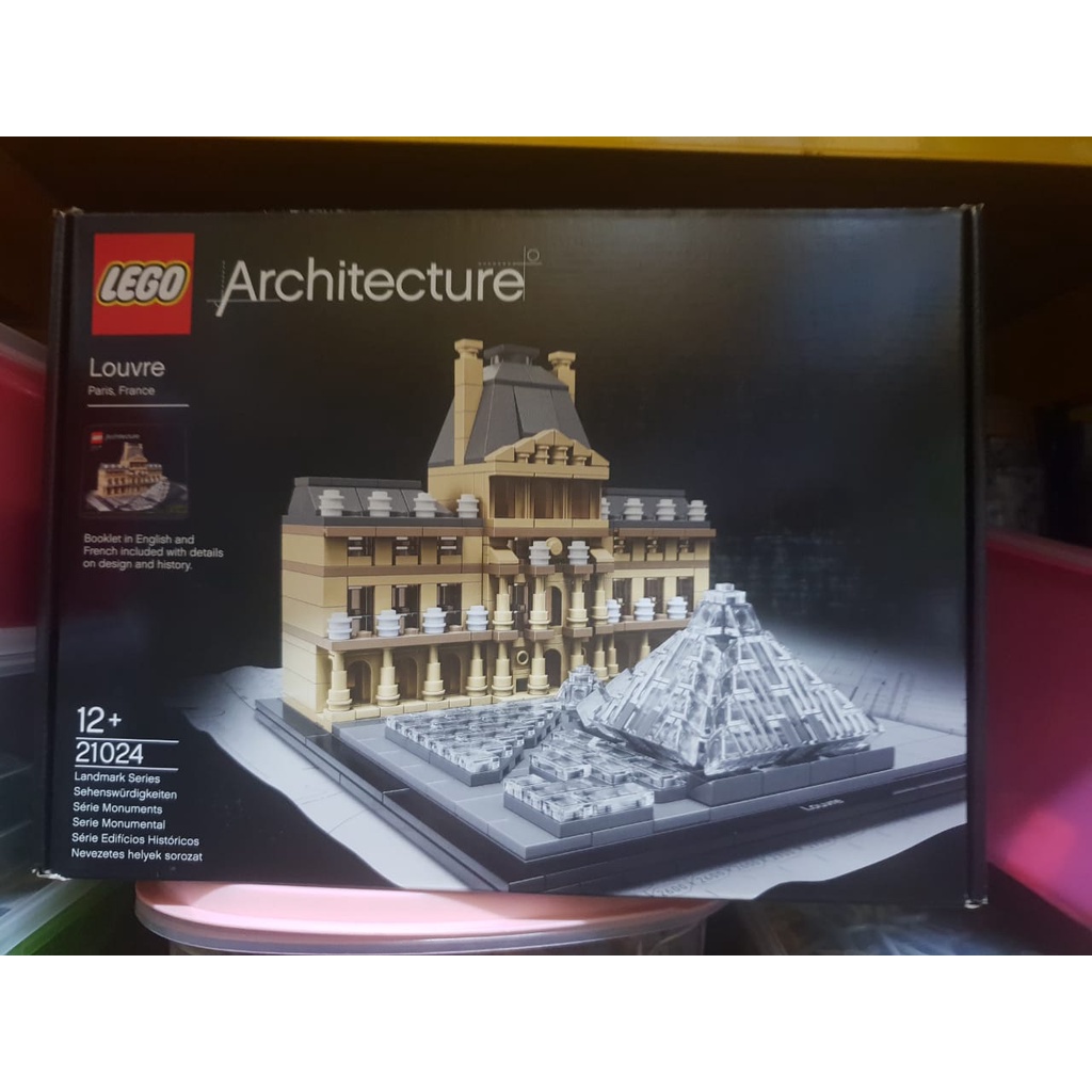 Lego Architecture 21024 Louvre (Used set/Complete with manual & book ...