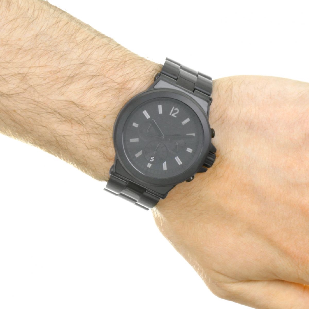 100 Original MICHAEL KORS Men s MK8279 Dylan Chronograph Black Stainless Steel Watch 2 Years MK Warranty Shopee Malaysia