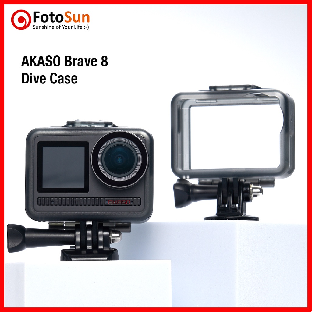 AKASO Brave 8 Waterproof Dive case | Shopee Malaysia