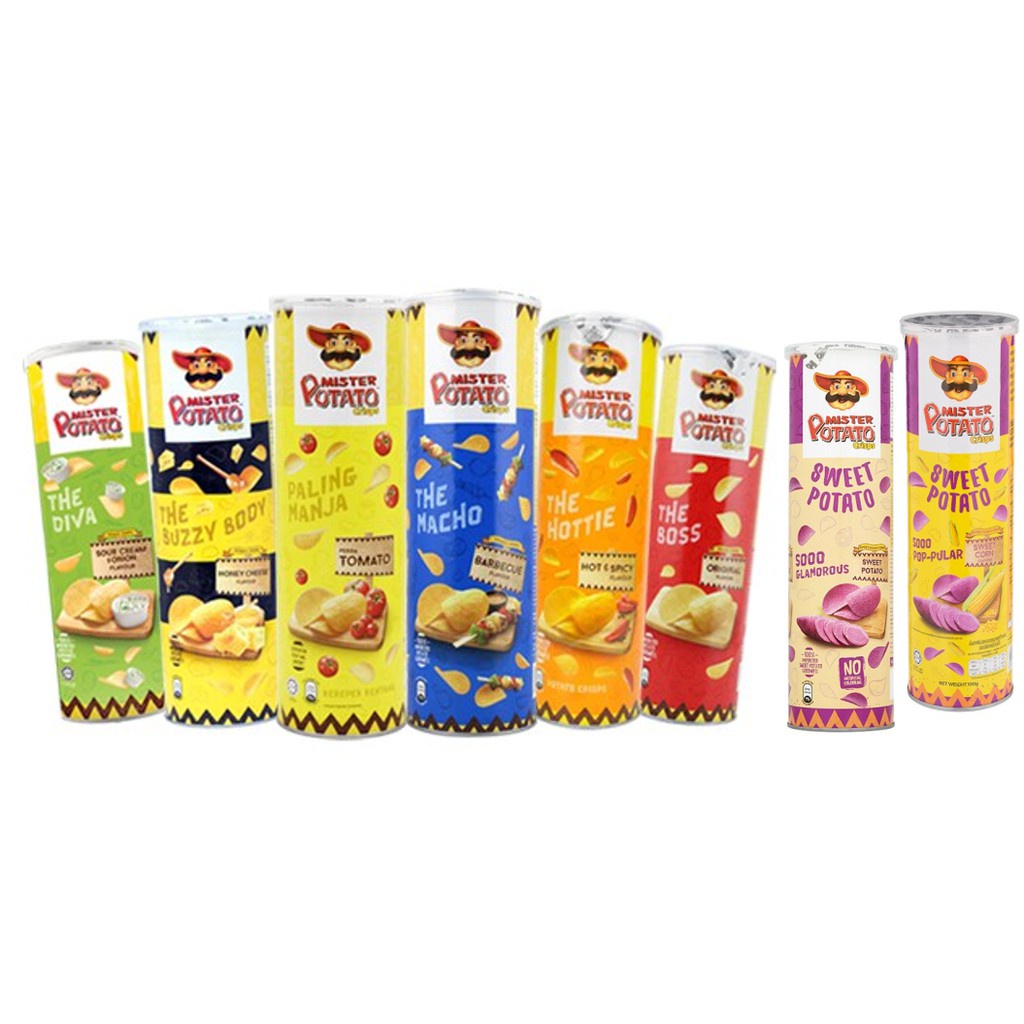 MR POTATO CRISPS 125G/118G | Shopee Malaysia