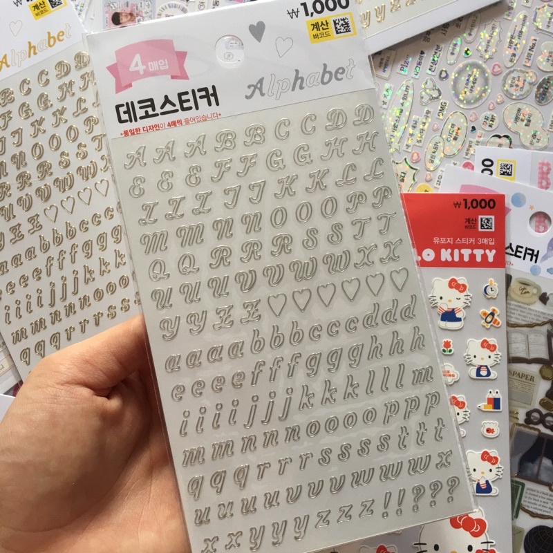 [Daiso Korea] Polco Journaling Deco Stickers Collection 2 | Shopee Malaysia