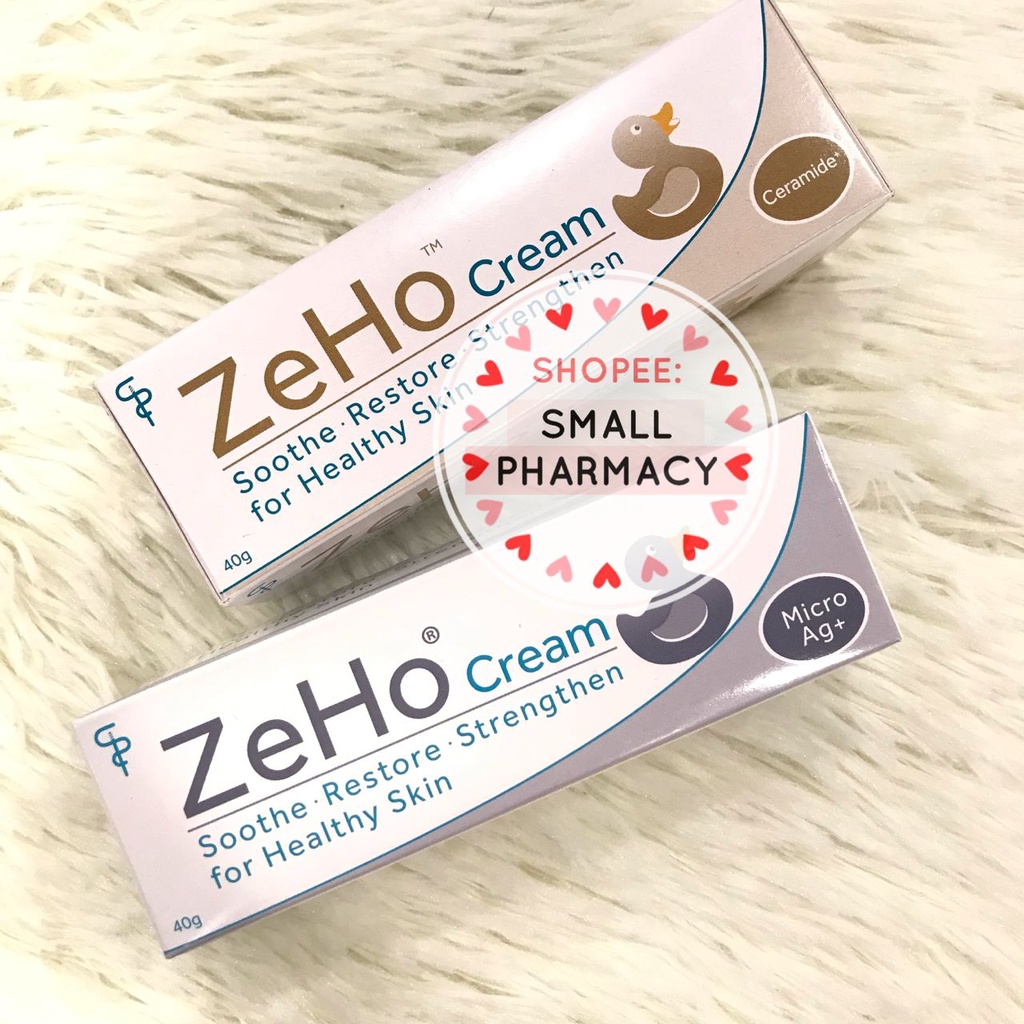 Zeho Cream - Ceramide / Micro Ag+ Cream 40g | Shopee Malaysia