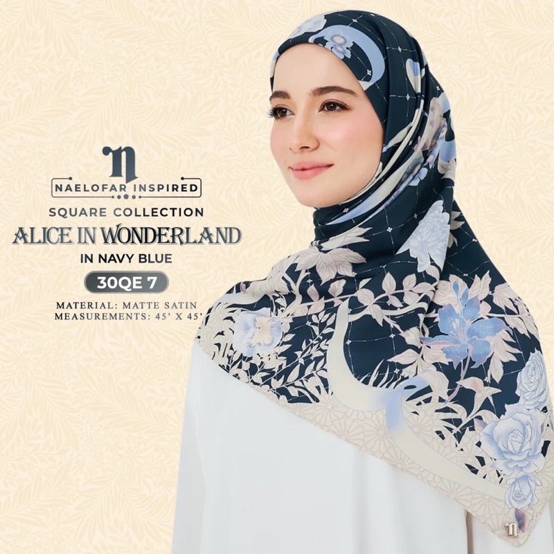 🔥NEW DESIGN🔥 [READY STOCK] Naelofar x Alice In Wonderland Collection ...