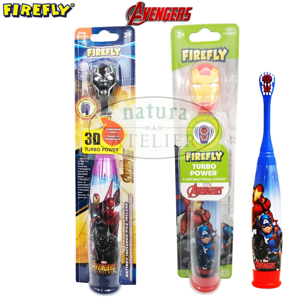 Firefly, Avengers Kids Turbo Battery Electric Vibrating Toothbrush ...