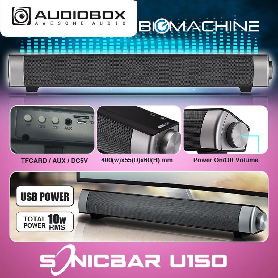 Audiobox Sonic Bar U150 Multimedia Speaker | Shopee Malaysia