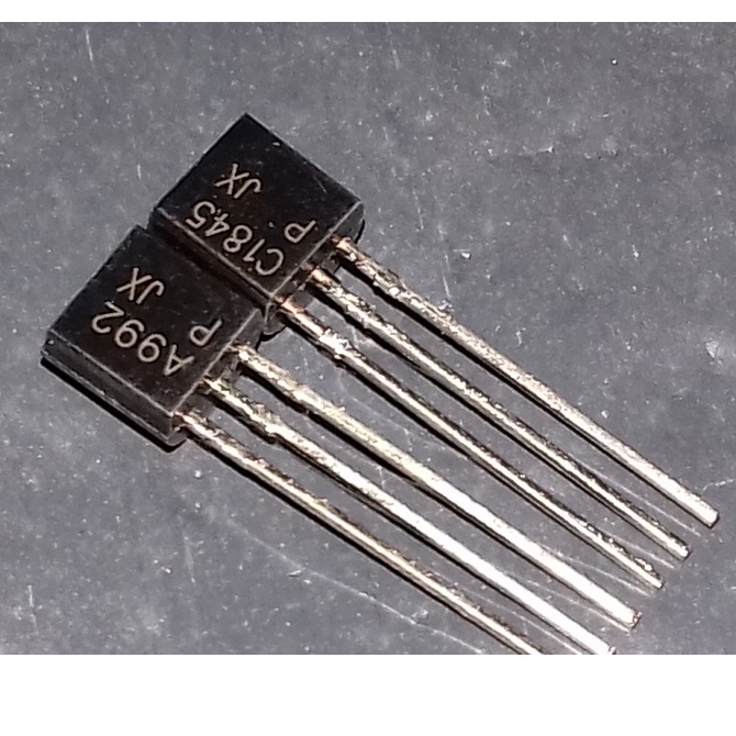 2SA992 A992 2SC1845 C1845 TO-92 PNP NPN TRANSISTOR | Shopee Malaysia