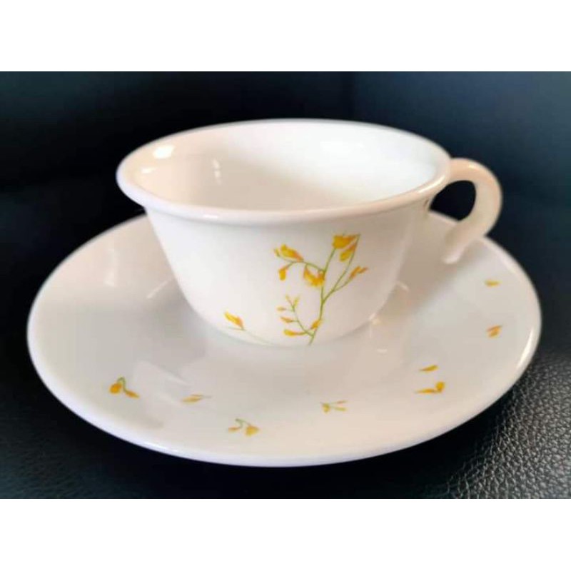 Cawan dan Piring Corelle Vitrelle (2 pasang) | Shopee Malaysia