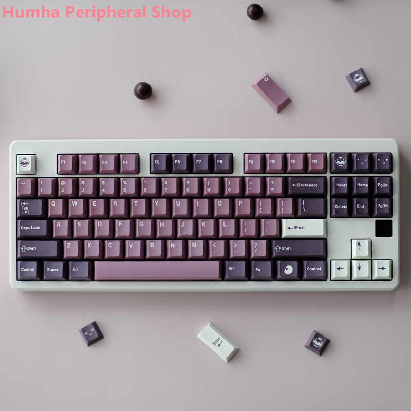 Gmk Bingsu keycap PBT material Dye-Sublimation Cherry profile Mechanical Keyboard keycap ...