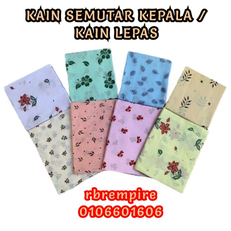 KAIN BATIK LEPAS ASLI/KAIN TRADISI / SEMUTAR KELANTAN!! MURAHH ...