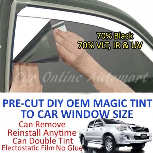 Magic Tint/Magic Tinted Solar Window for Toyota Hilux Vigo (7 window ...
