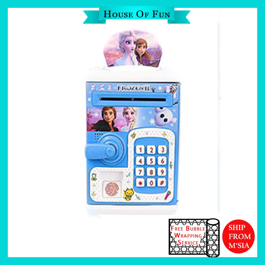 Tabung Kids Money Saving Box Piggy Bank Password Digital Money ...