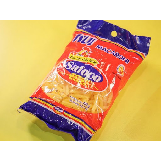 Macaroni Safoco Large Tube Cup 200/400GR - Nui Ống Lớn gói 200/400g ...