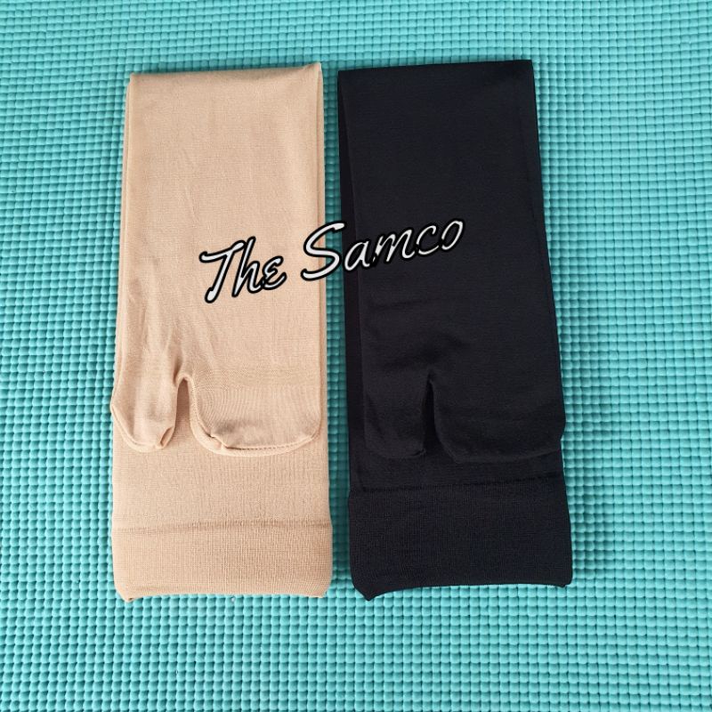 Stoking Muslimah Tebal Panjang Berjari Stokin Muslimah Sarung Kaki ...