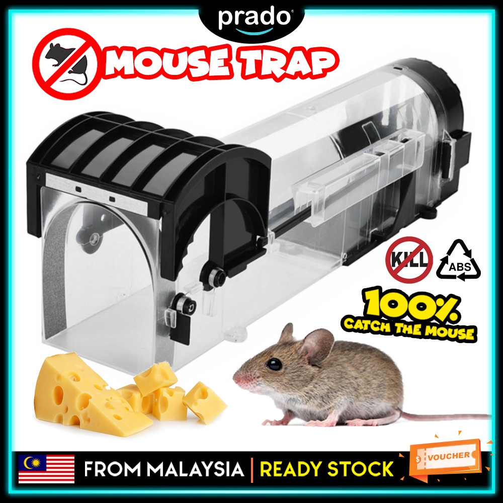 PRADO Mouse Trap Rodent Pest Control Humane Catch Effective Sanitary ...