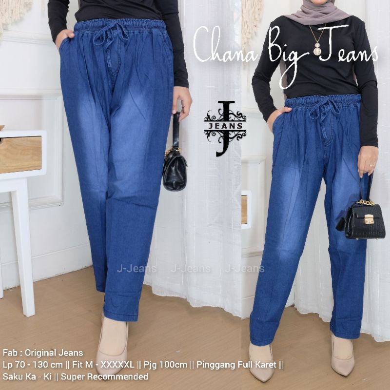 Chana BIG JEANS ORIGINAL J-JEANS (BB Load Up To 100KG) | Shopee Malaysia