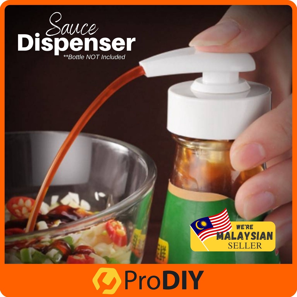 RAYA 1PCS Sauce Dispenser Nozzle Household Oyster Pump Head Oil Chili Tomato Mouth Squeezer Soy ...