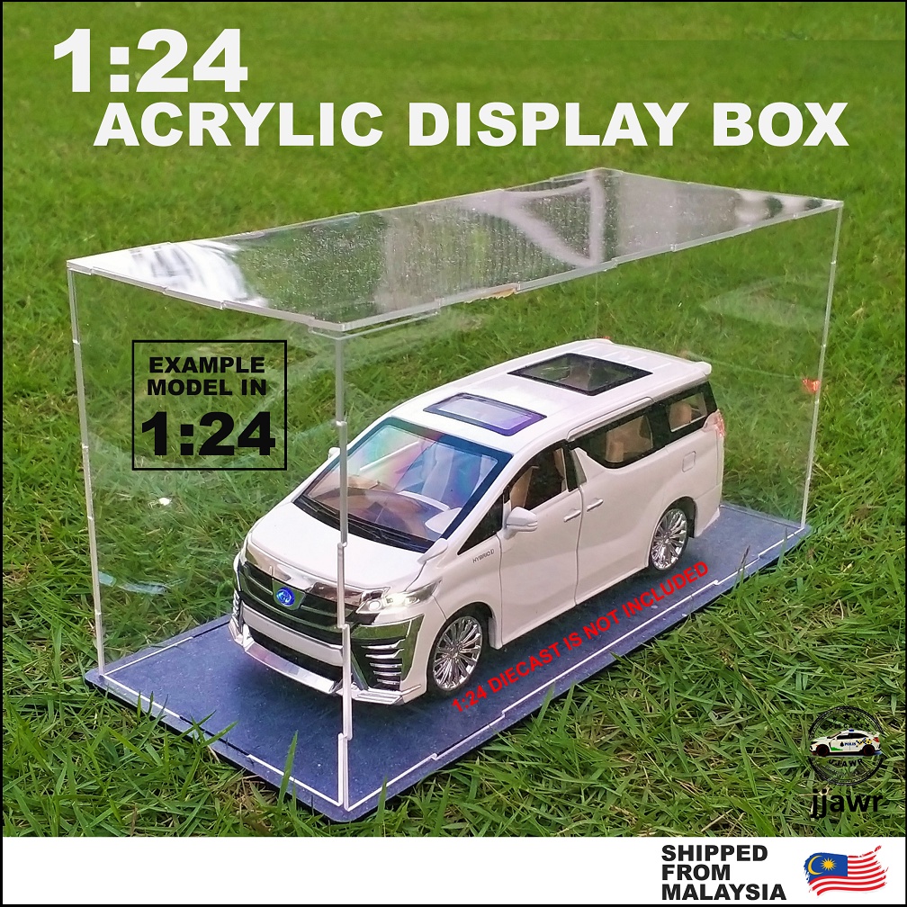 1:18 1:24 1:32 1:36 Model Diecast Car Acrylic Display Box Plastic Case ...