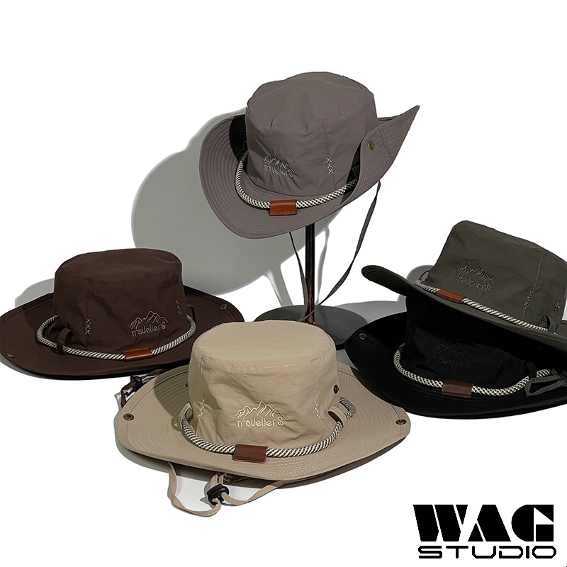 WAG Hat | Ready Stock Camping Quick Dry Jungle Hat Wide Brim Bucket Hat ...