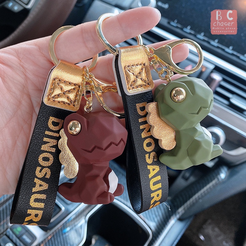 Cartoon 3d Robot Dinosaur Cute Pendant Keychains Backpack Auto Hanging ...