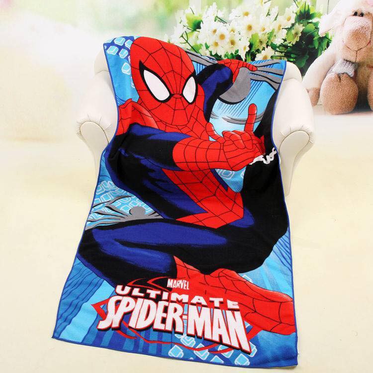 SPIDERMAN Tuala Cartoon Bath Towel (70 X 140 cm) (T) | Shopee Malaysia