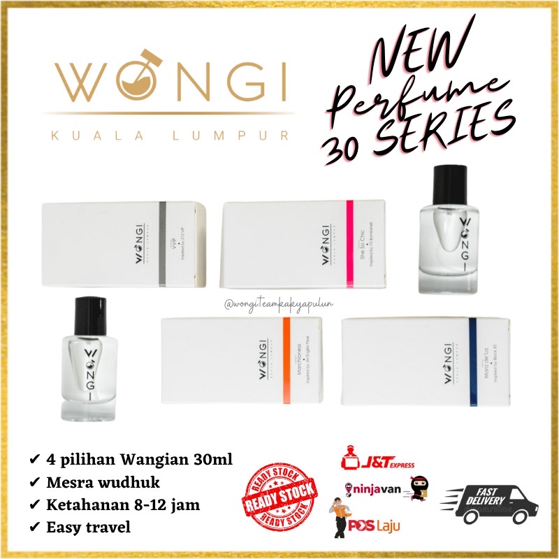 NEW 30 SERIES WONGI PARFUM EDP FOR HER / HIM INSPIRED BY INTERNATIONAL ...