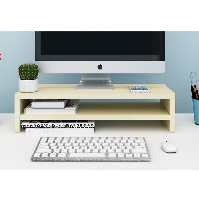 Computer Monitor Screen Rack Height Support Desk Organizer | Rak Tinggi ...