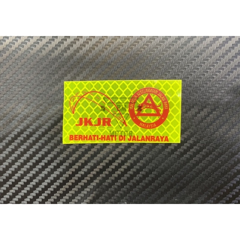 sticker jkjr reflector(rm7 satu keping) | Shopee Malaysia