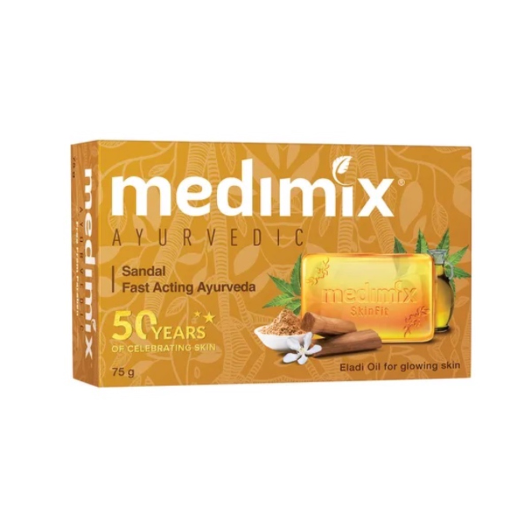 Medimix Ayurvedic Soap 125g (Sandal, Natural Glycerin, 18 Herbs ...
