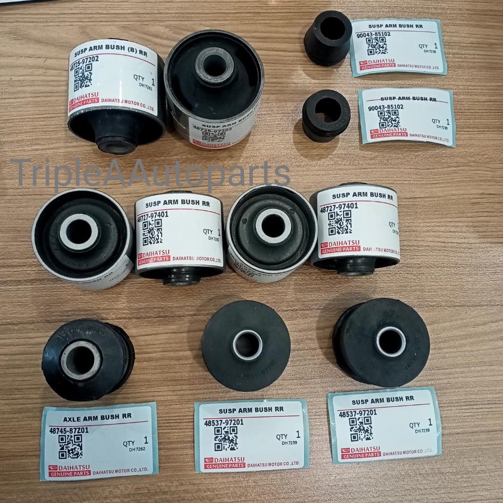 11 PARTS DAIHATSU PERODUA KELISA KENARI REAR TRAILING ARM BUSH / REAR ...