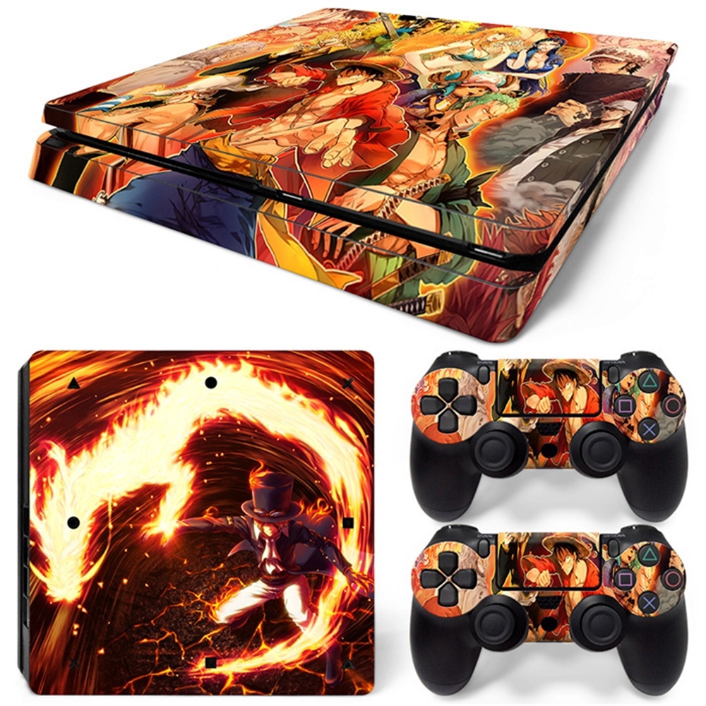 ONE PIECE PS4 Slim Sticker Covers Skins Decal PS4 Playstation 4 Slim ...