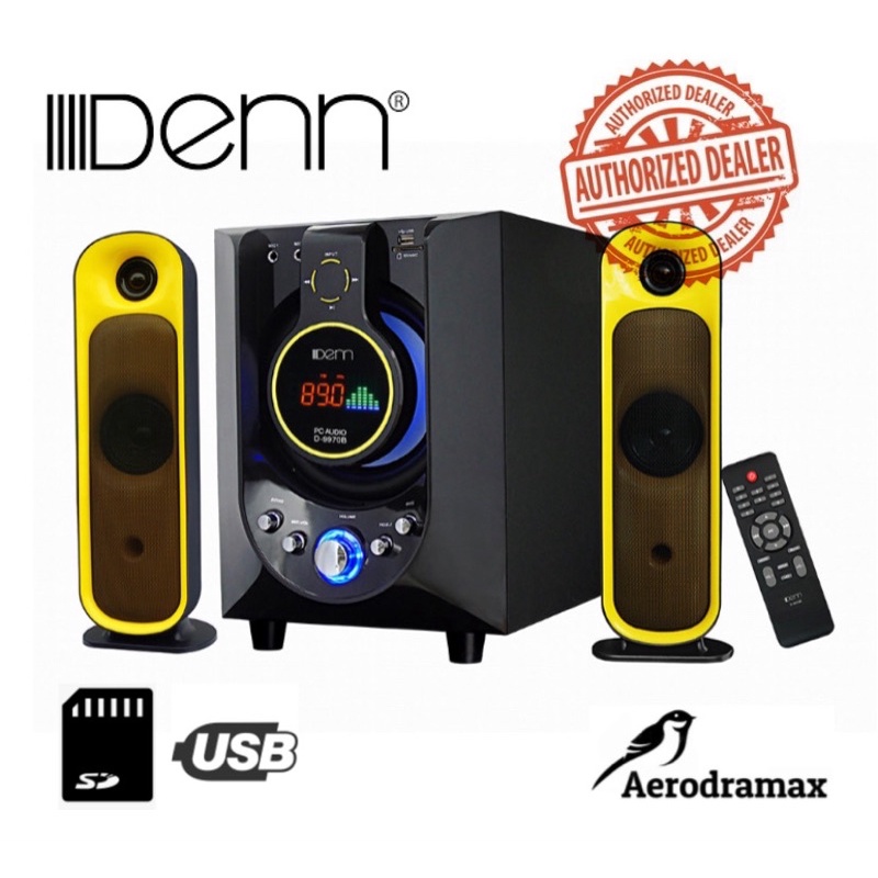 DENN D-9970B 8”FULL FEATURES 2.1 PC AUDIO | Shopee Malaysia