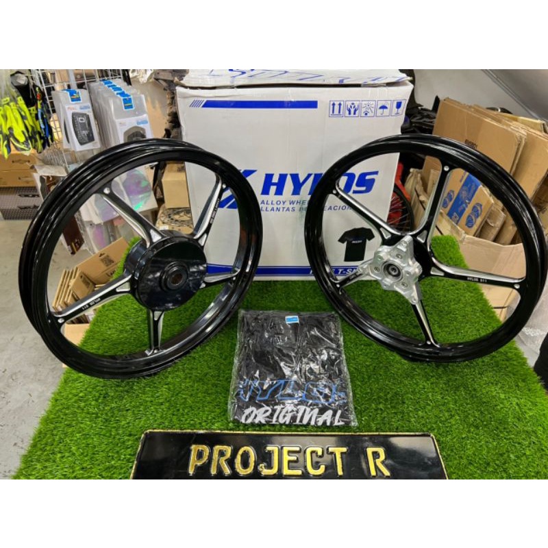 SPORT RIM ENKEI HYLOS FG511 FOR NVX V1&V2 1.6×1.85×17 💯% ORIGINAL HYLOS | Shopee Malaysia