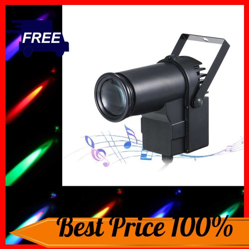 AC110-240V 15W RGB LED Mini Spot Lamp Stage Light Lighting Fixture ...