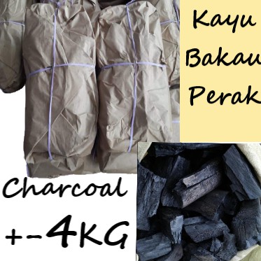 4KG+- ARANG KAYU API ORIGINAL kayu bakau FOR COOKING/BBQ/ORKID/TANAMAN ...