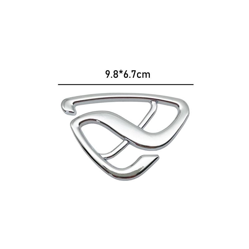 3D Metal Car Body Sticker Rotor Shaped Tail Decal Grille Logo For Mazda ...