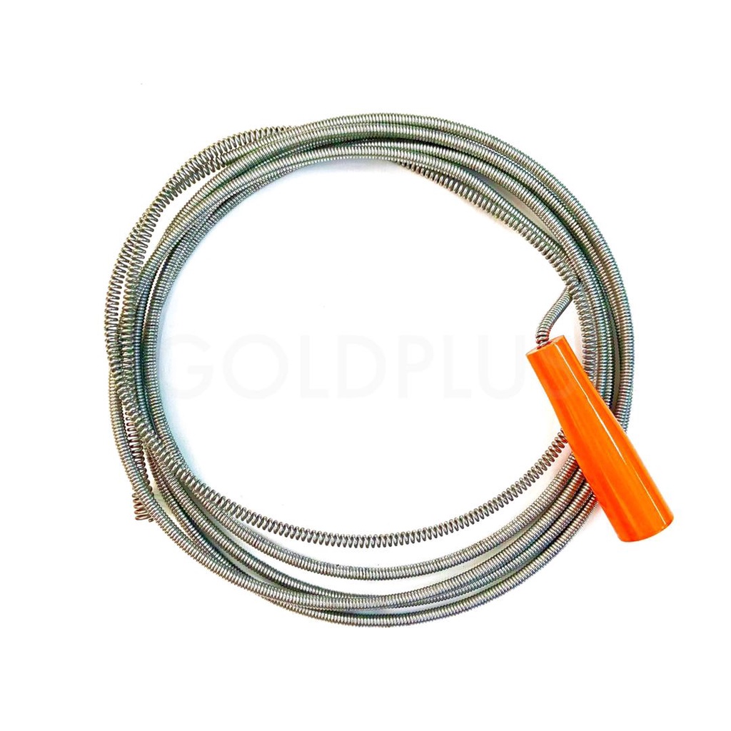 Clog Free Spring Set Spiral Pipe Cleaning Rod Sink Drain Cleaner Clog ...