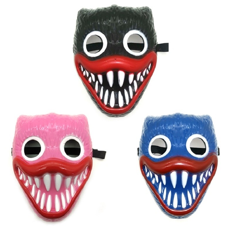 2022 Anime Huggy Wuggy 23x18x8cm FaceMask Character Poppy Playtime ...