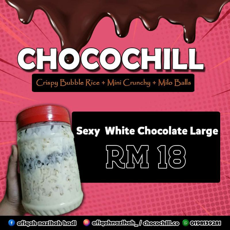 READY STOCK Chocojar murmur Cocochill Empire (Large white chocolate)🍫 ...