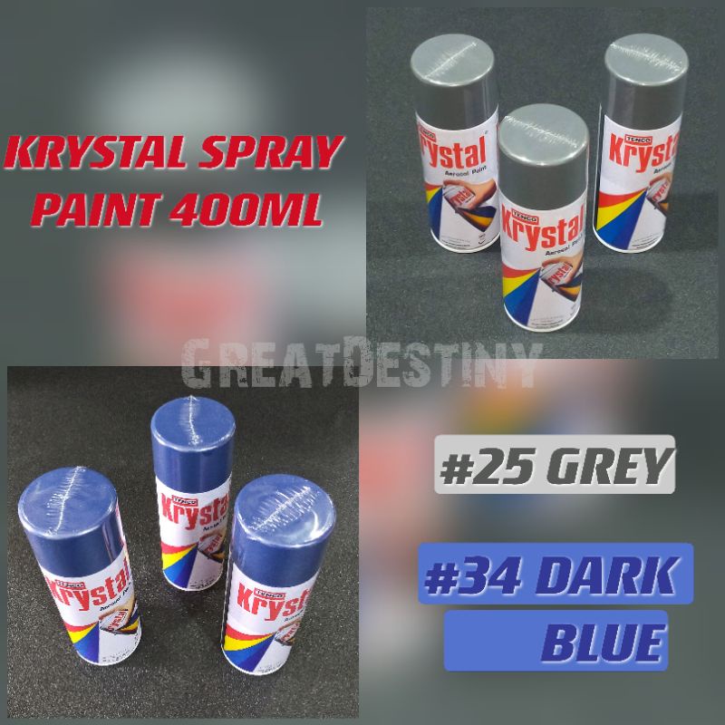 Krystal Aerosol Spray Paint 400ml | Shopee Malaysia