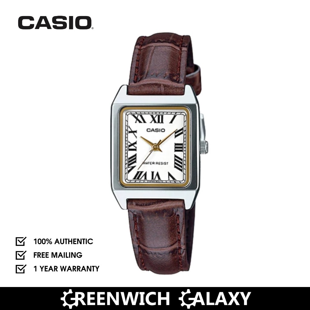 Casio Small Rectangular Watch (LTP-V007L-7B2) | Shopee Malaysia