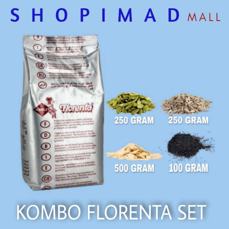 KOMBO SET FLORENTA MIX / FLORENTINE MIX / SET FLORENTINE COOKIES ...