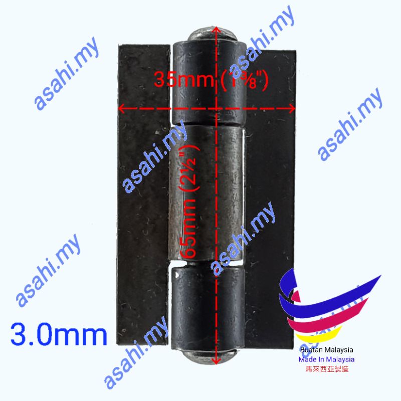 Welding Iron Hinges/ Engsel Besi /Engsel Untuk Pintu Besi / 烧焊铁门铰 ...