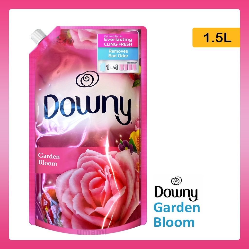 Downy Garden Bloom | Concentrate Fabric Softener Refill ( 1.5L) | Shopee Malaysia