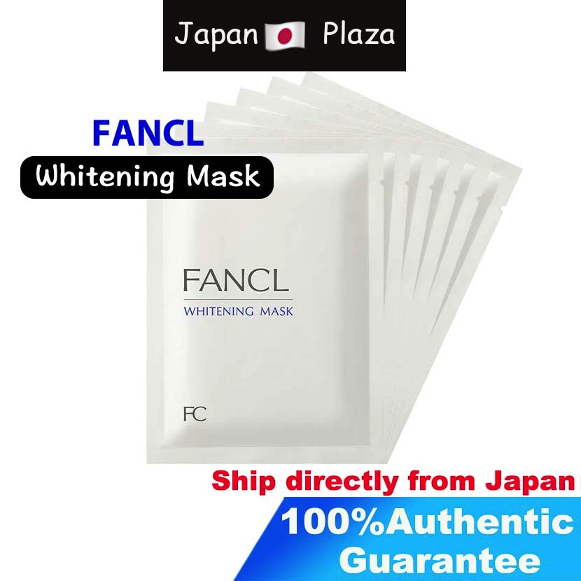 🅿🇯🇵 FANCL New whitening mask 21ml × 6 sheets | Shopee Malaysia